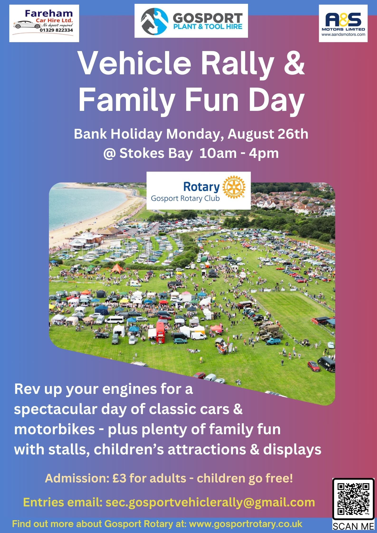 Gosport Vehicle Rally & Family Fun Day - Fiat 500 Club
